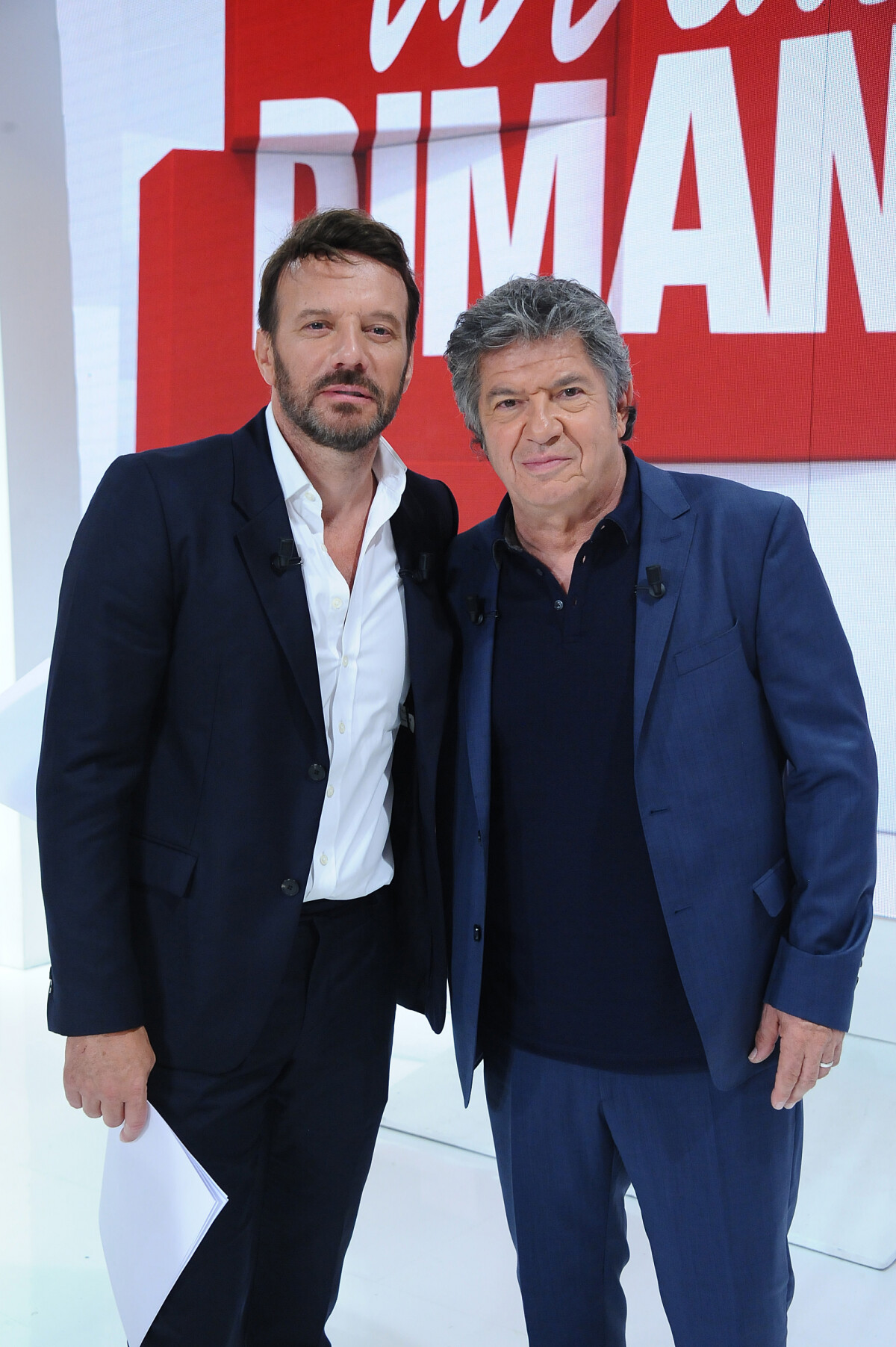 Photo : Exclusif - Samuel Le Bihan et Lionnel Astier - Enregistrement ...