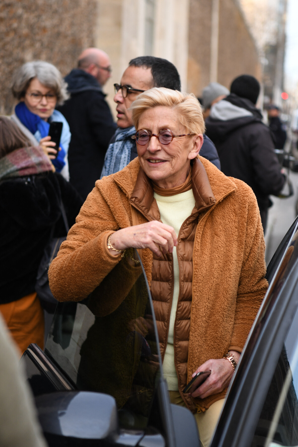 Photo : Isabelle Balkany venant chercher son mari Patrick Balkany ...