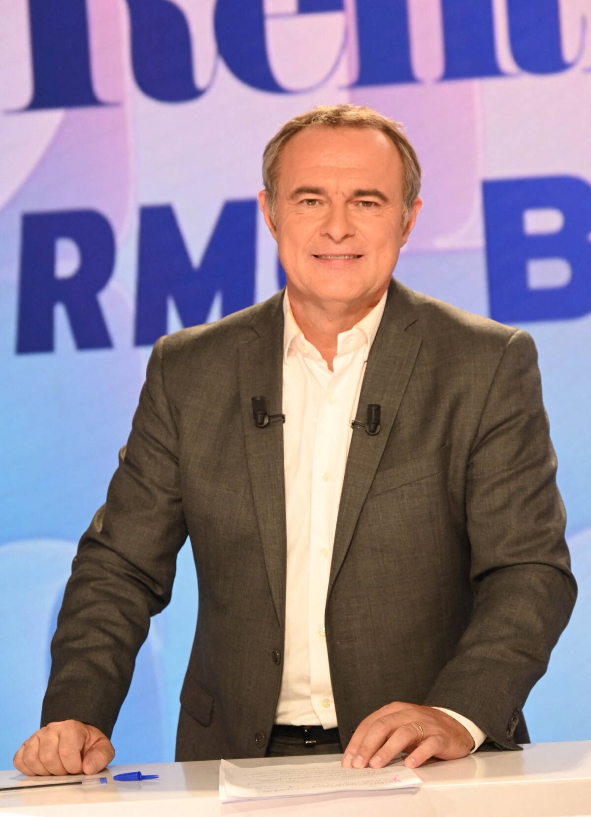 Photo : Depuis plusieurs années, le journaliste-présentateur Christophe Delay partage sa vie ...
