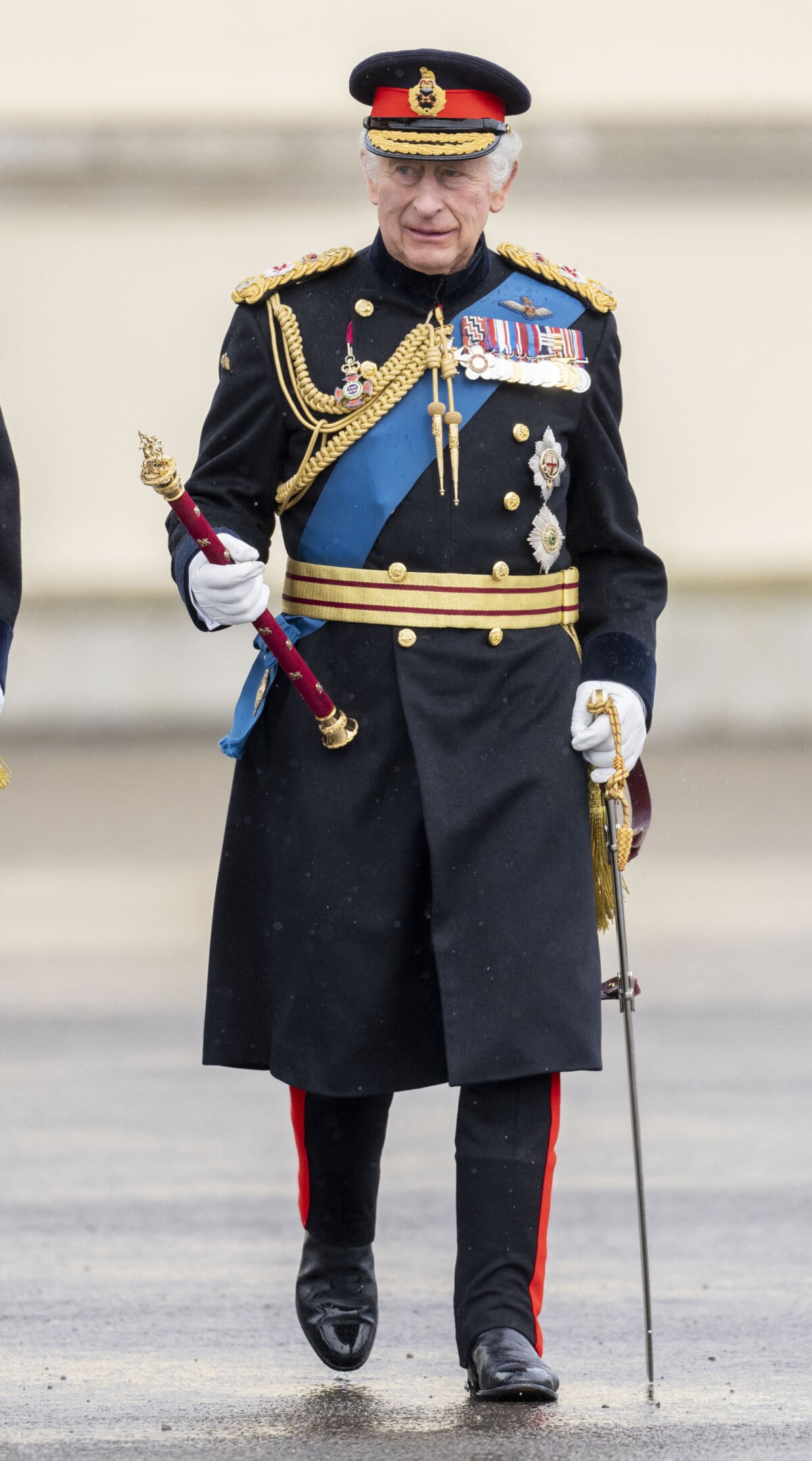 Photo : Le roi Charles III d'Angleterre assiste à la 200ème édition de ...