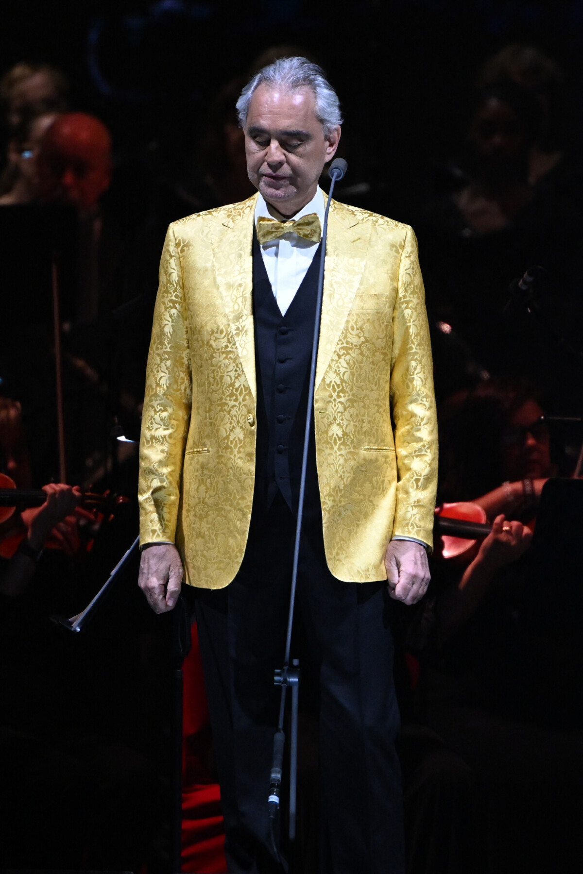 Photo : Et d'Andrea Bocelli, qui s'est réjoui de la nouvelle sur son compte Twitter Andréa ...