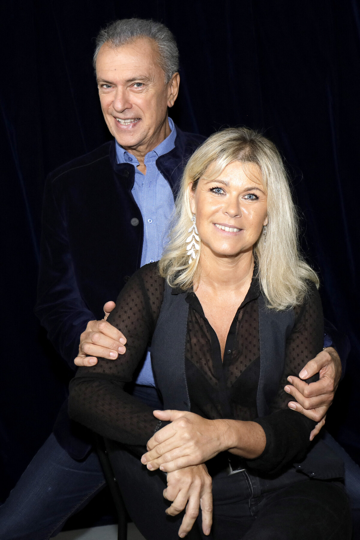 Photo : Exclusif - Portrait de Richard Sanderson et sa compagne Sylvie ...