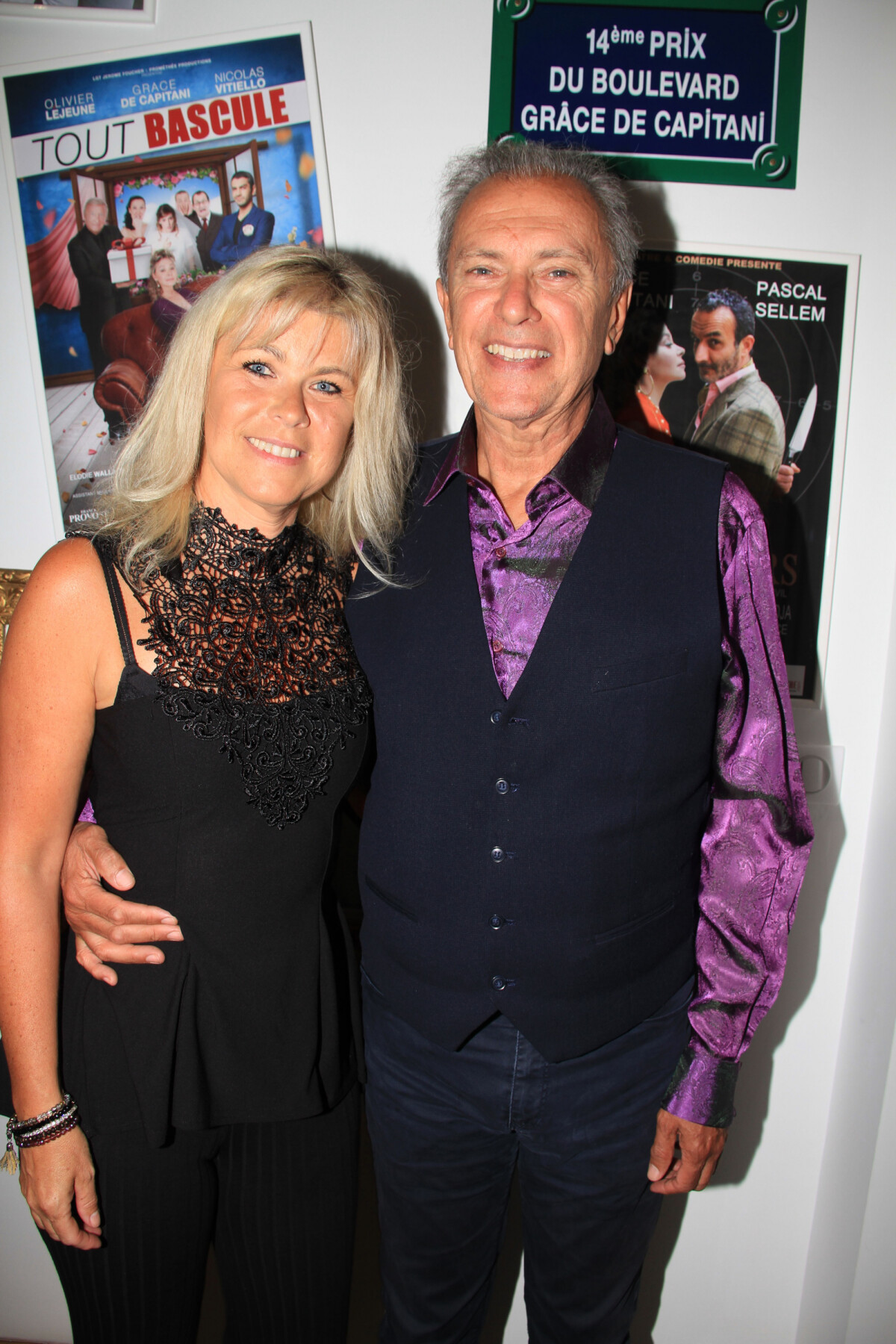 Photo : Exclusif - Richard Sanderson et sa compagne Sylvie - G.Capitani ...