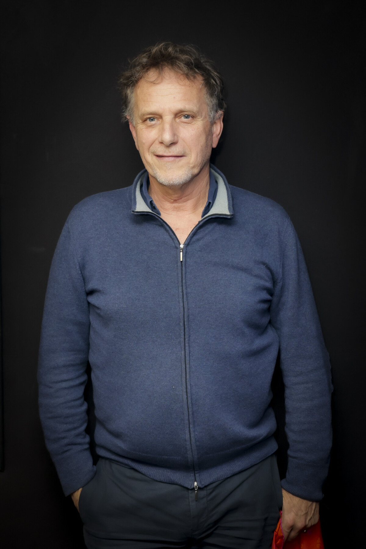 Photo : Exclusif - Charles Berling pose en marge de sa venue à Radio J ...