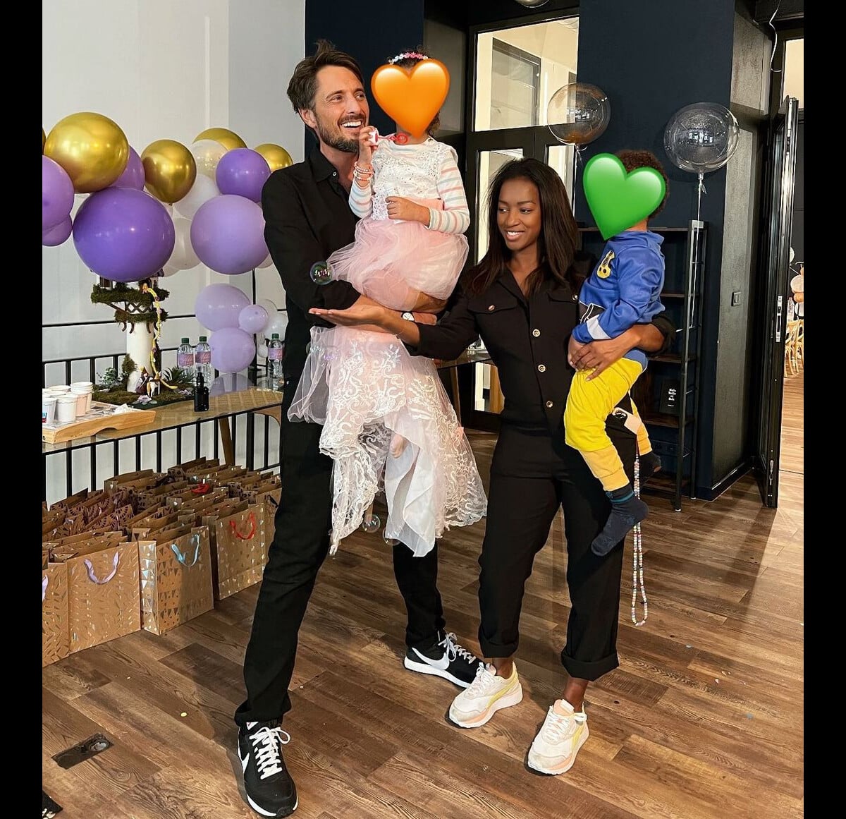 Photo : Et sans ses enfants ! Vincent Cerutti et Hapsatou Sy sont les ...