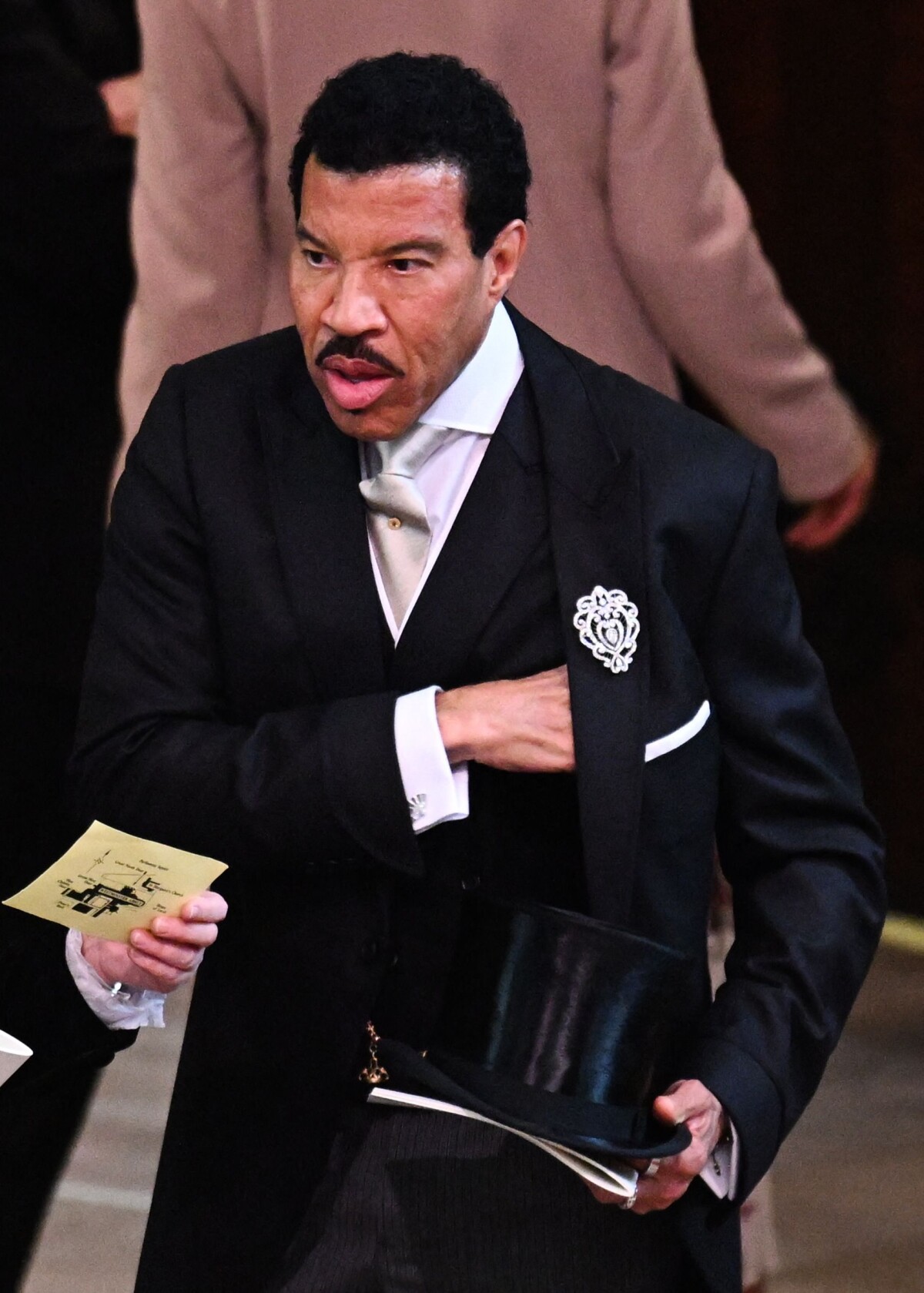 Photo : Lionel Richie - Les invités à la cérémonie de couronnement du ...