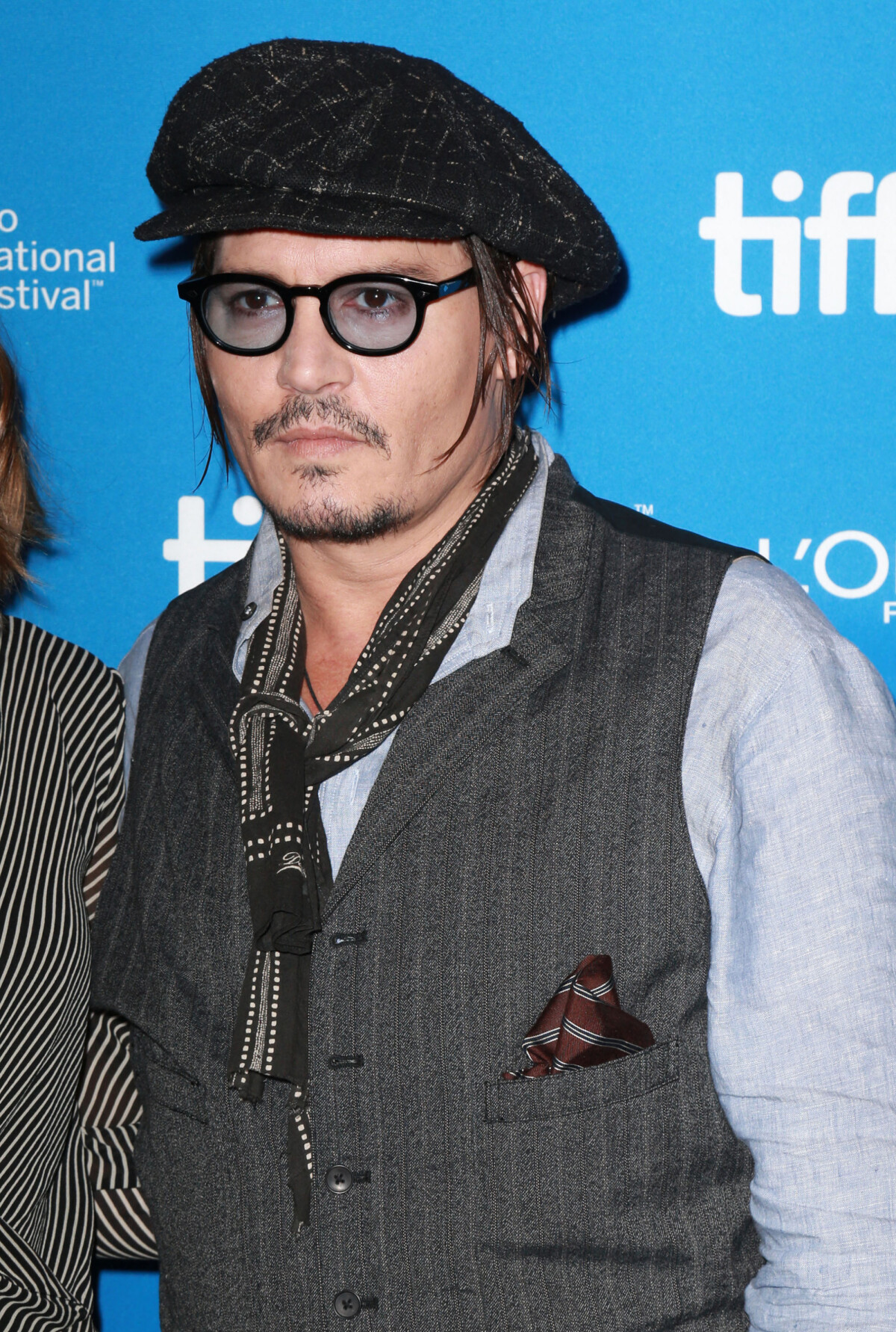 Photo : Johnny Depp - Conférence de presse de "Black Mass" pendant le ...