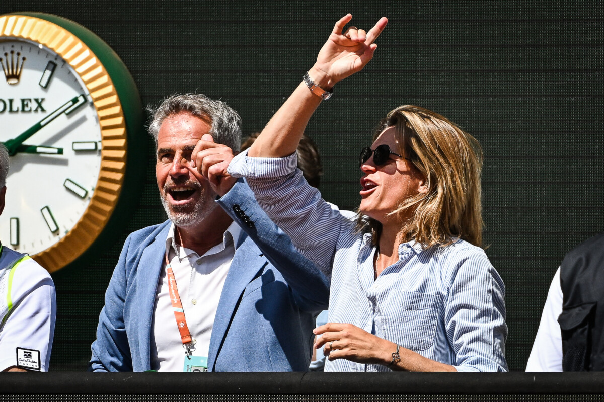 Photo : Marc Maury et Amélie Mauresmo - Concert de Yannick Noah lors ...
