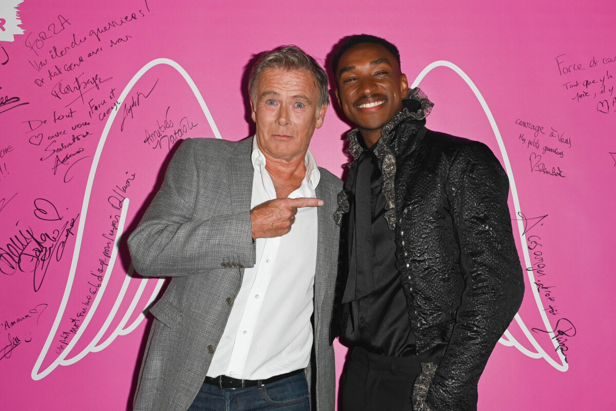 Photo : Exclusif - Franck Dubosc et Abi - Backstage - Enregistrement de l'émission "Tout le ...