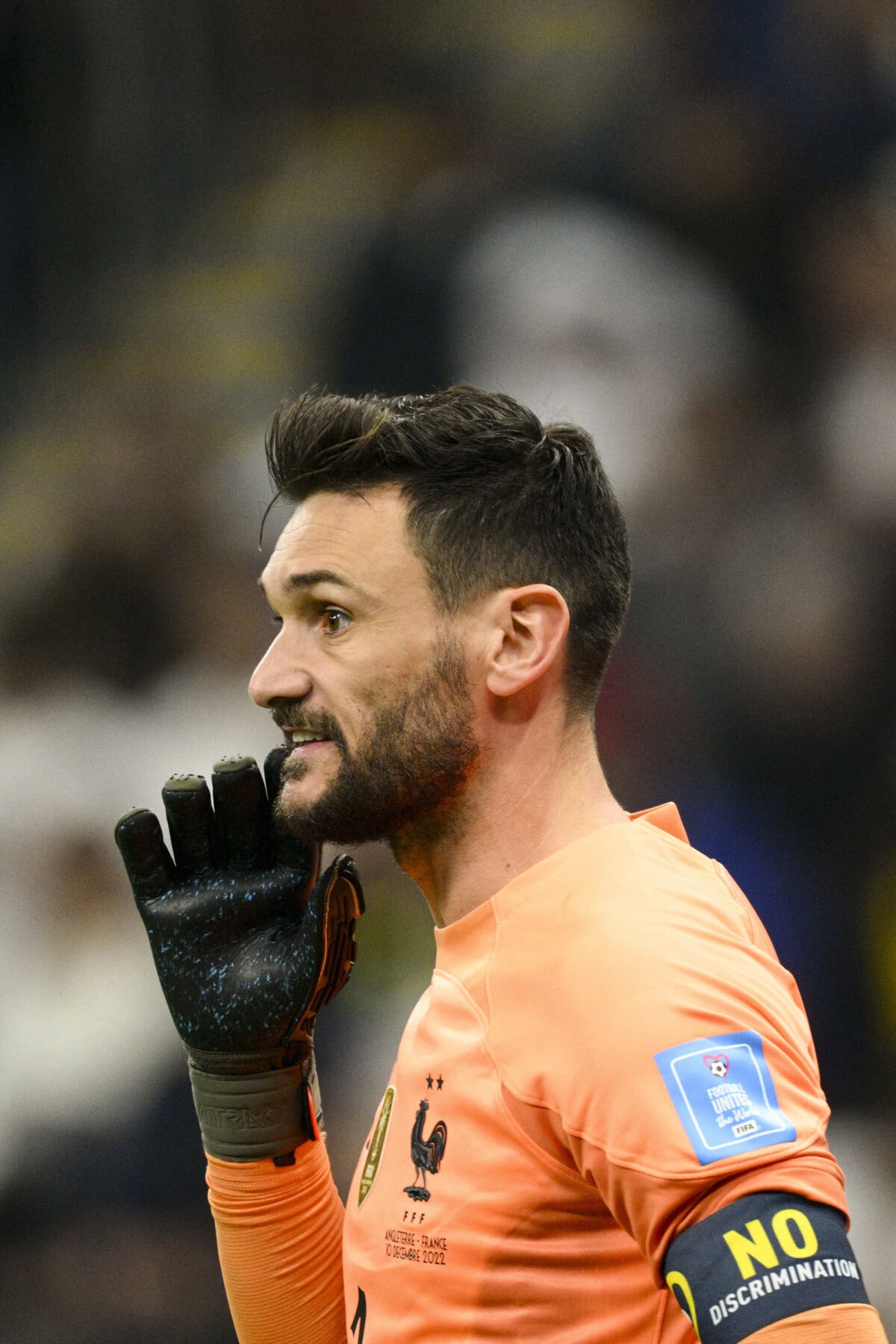 Photo : Hugo Lloris au match de football de quart de finale opposant la ...