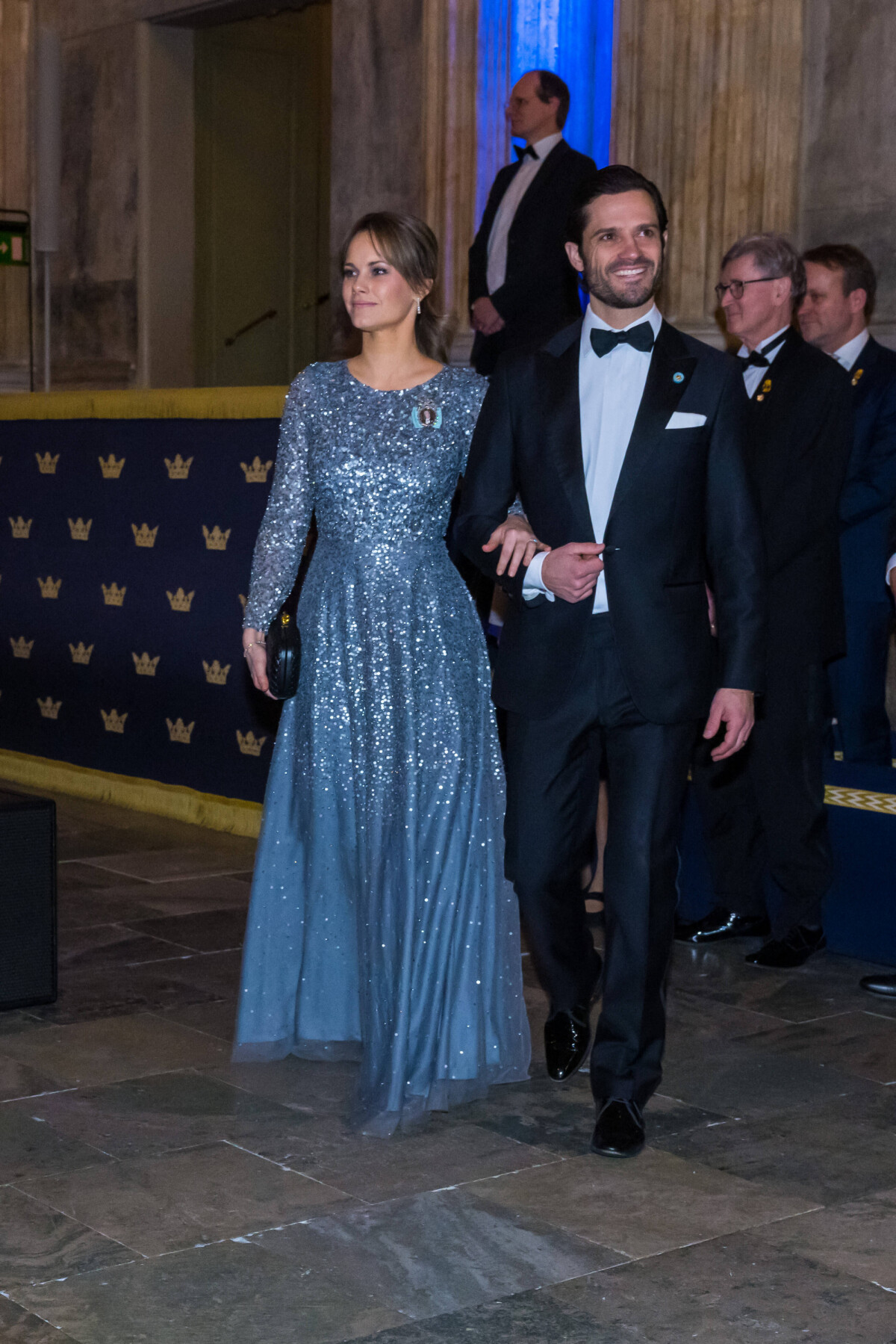 Photo : La princesse Sofia (Hellqvist) de Suède, Le prince Carl Philip de Suède, lors du dîner ...