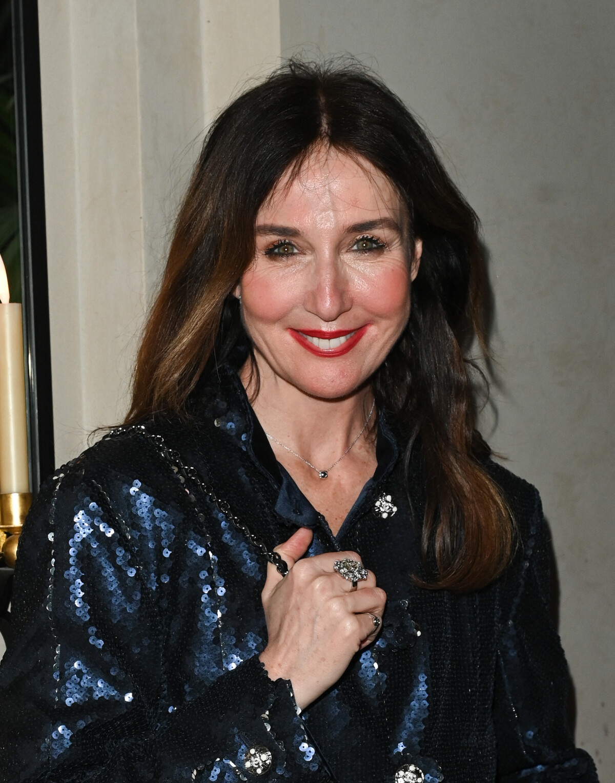 Photo : Exclusif - Elsa Zylberstein - Cocktail dînatoire avec l'équipe du film "Simone, le ...