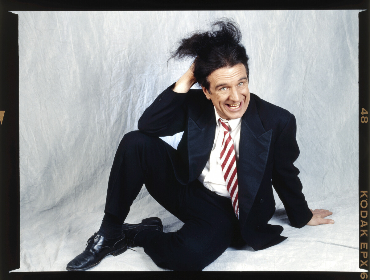 Photo : Portrait de Jango Edwards le 10 février 1993. - Purepeople
