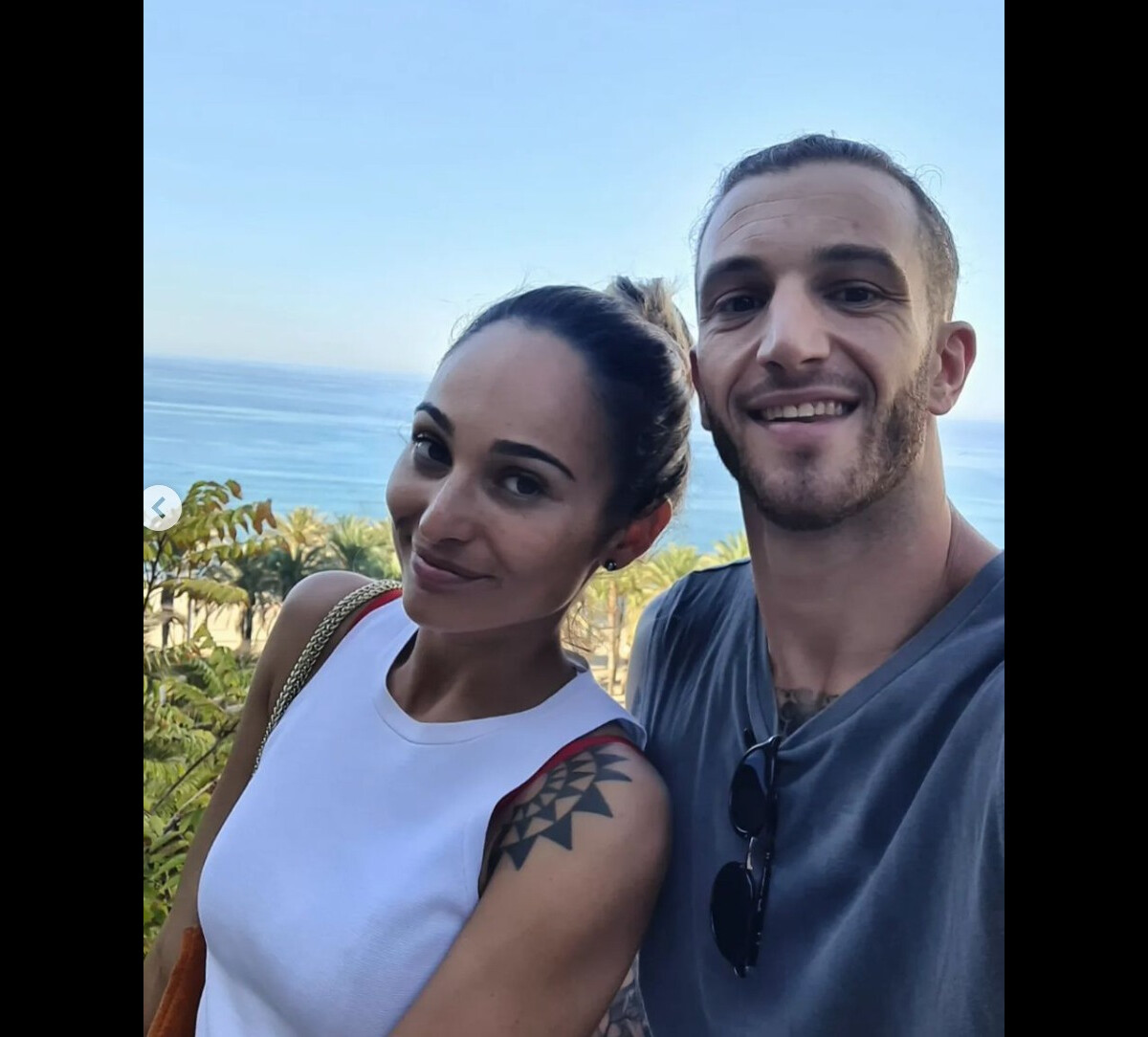 Photo : Emanuel et Léa (MAPR7) immortalisés sur Instagram. - Purepeople