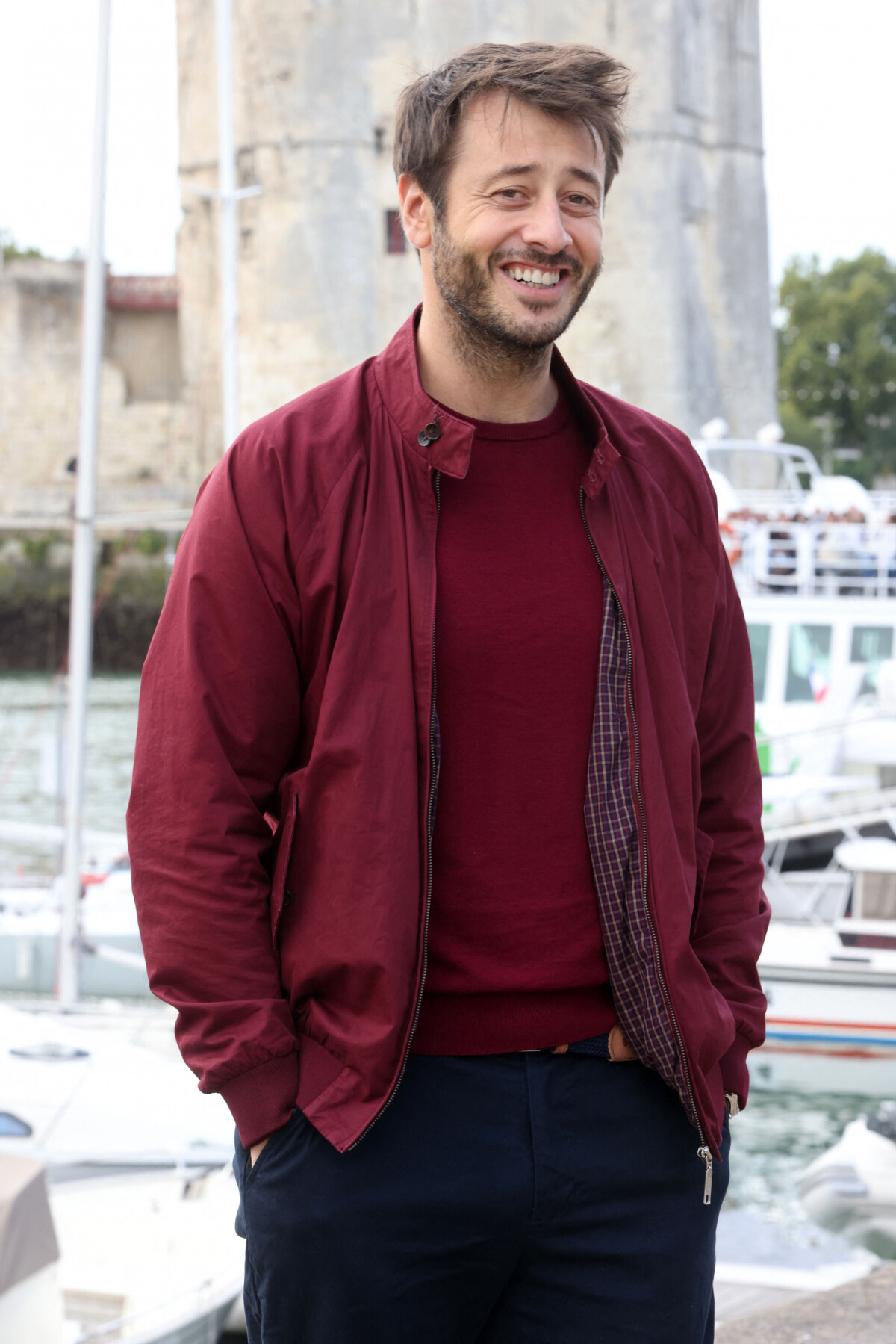 Photo : Benjamin Bourgois au photocall de la série "Un si grand soleil ...