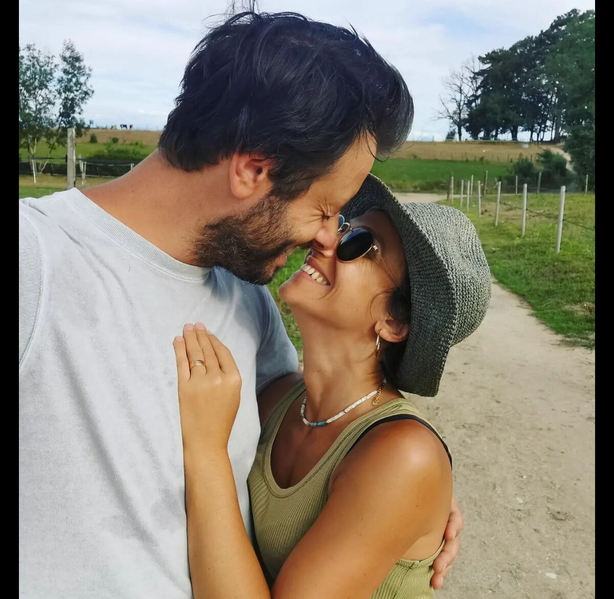 Photo : Sophie Staub et Benjamin Bourgois immortalisés sur Instagram. - Purepeople