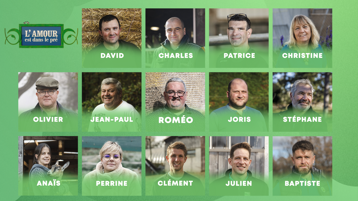 Photo : Les candidats de L'amour est dans le pré, édition 2023 ...