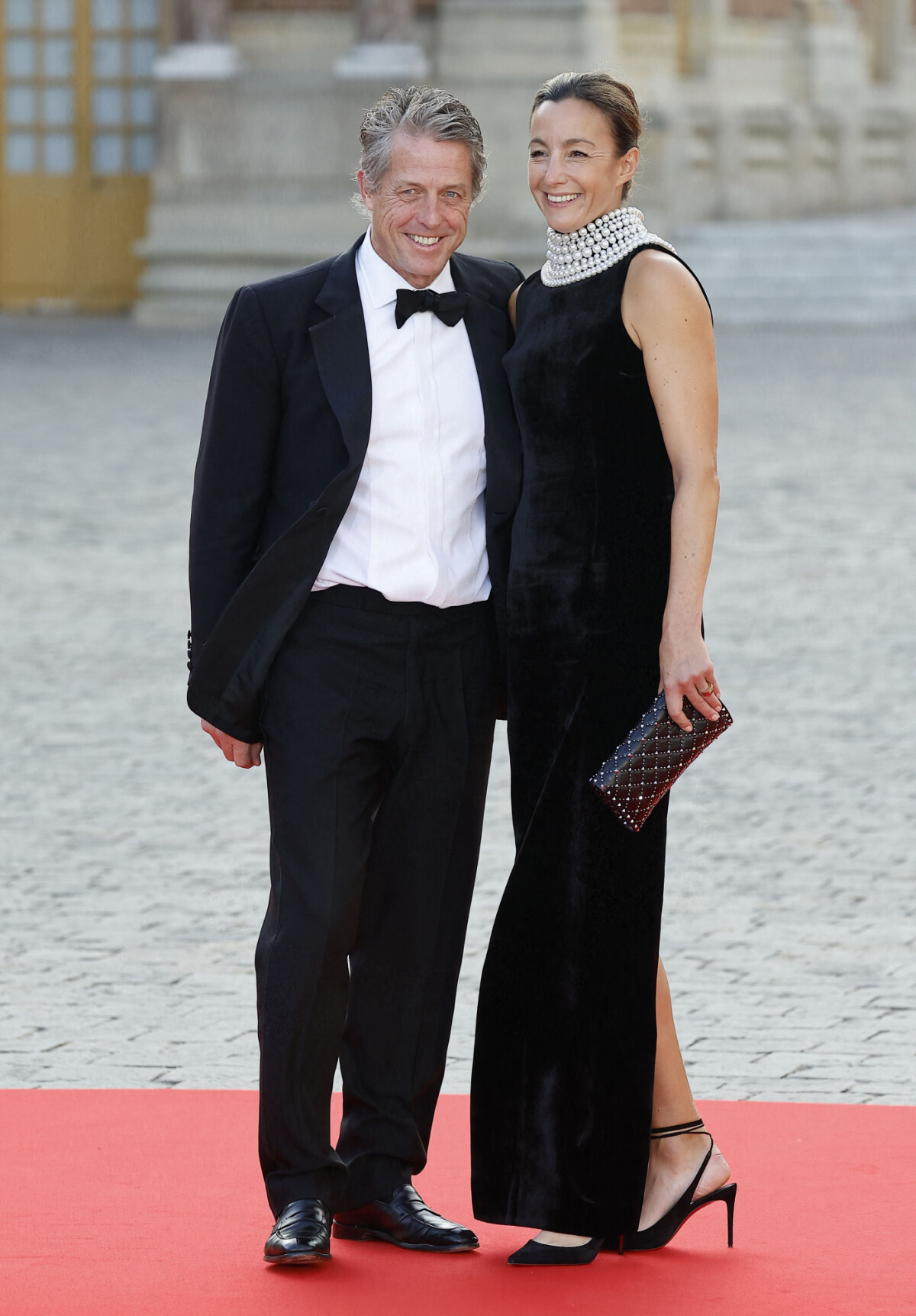 Photo : Hugh Grant et sa femme Anna Elisabet Eberstein - Dîner d'Etat ...