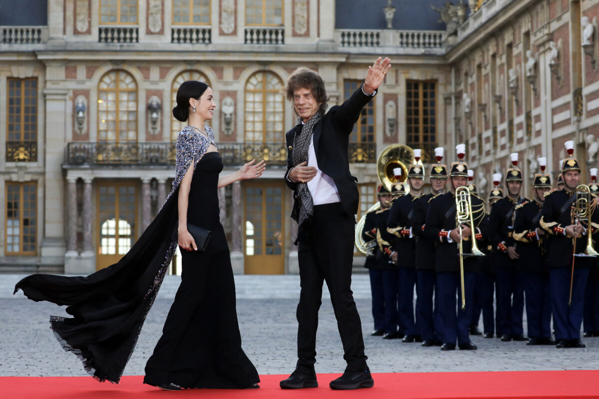 Photo : Le chanteur anglais Mick Jagger et sa compagne, la chorégraphe ...