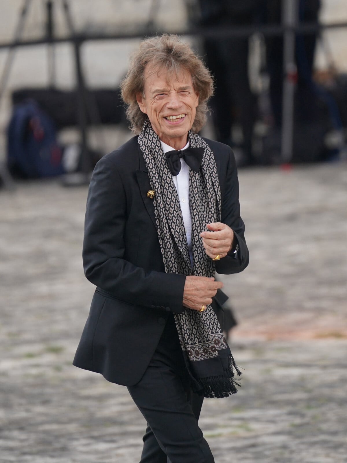 Photo : Mick Jagger - Dîner d'Etat au château de Versailles en l ...