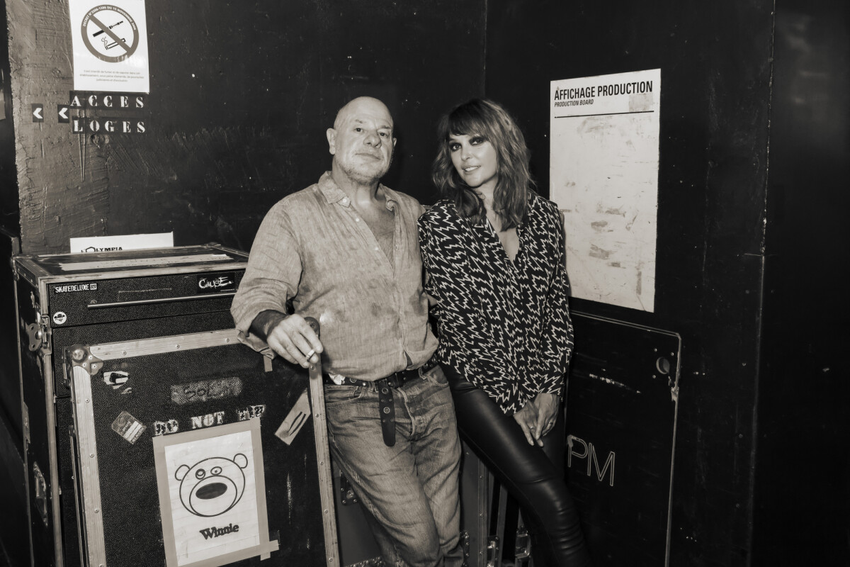 Photo : Exclusif - Bernie Bonvoisin, Sandrine Quetier - Backstage - Le ...