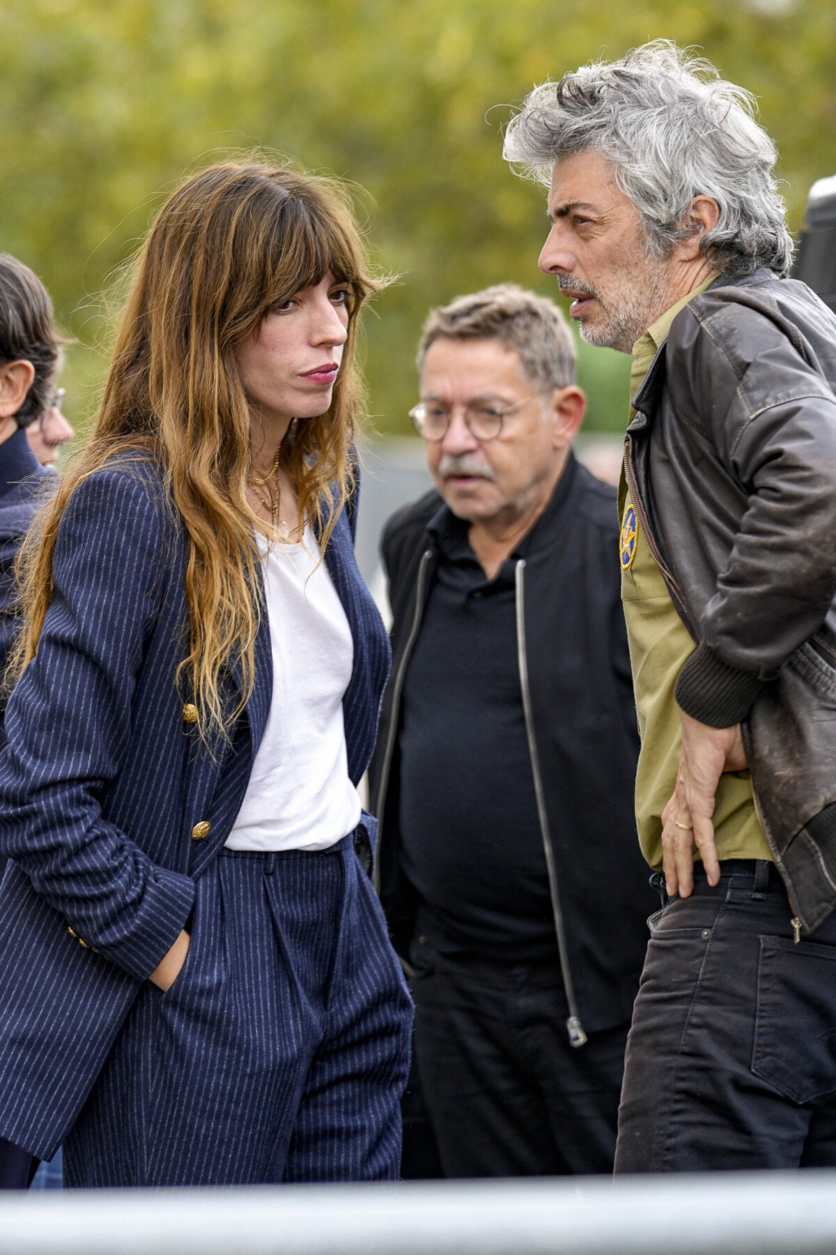 Photo : Lou Doillon (et son compagnon Stéphane Manel) présente le film ...