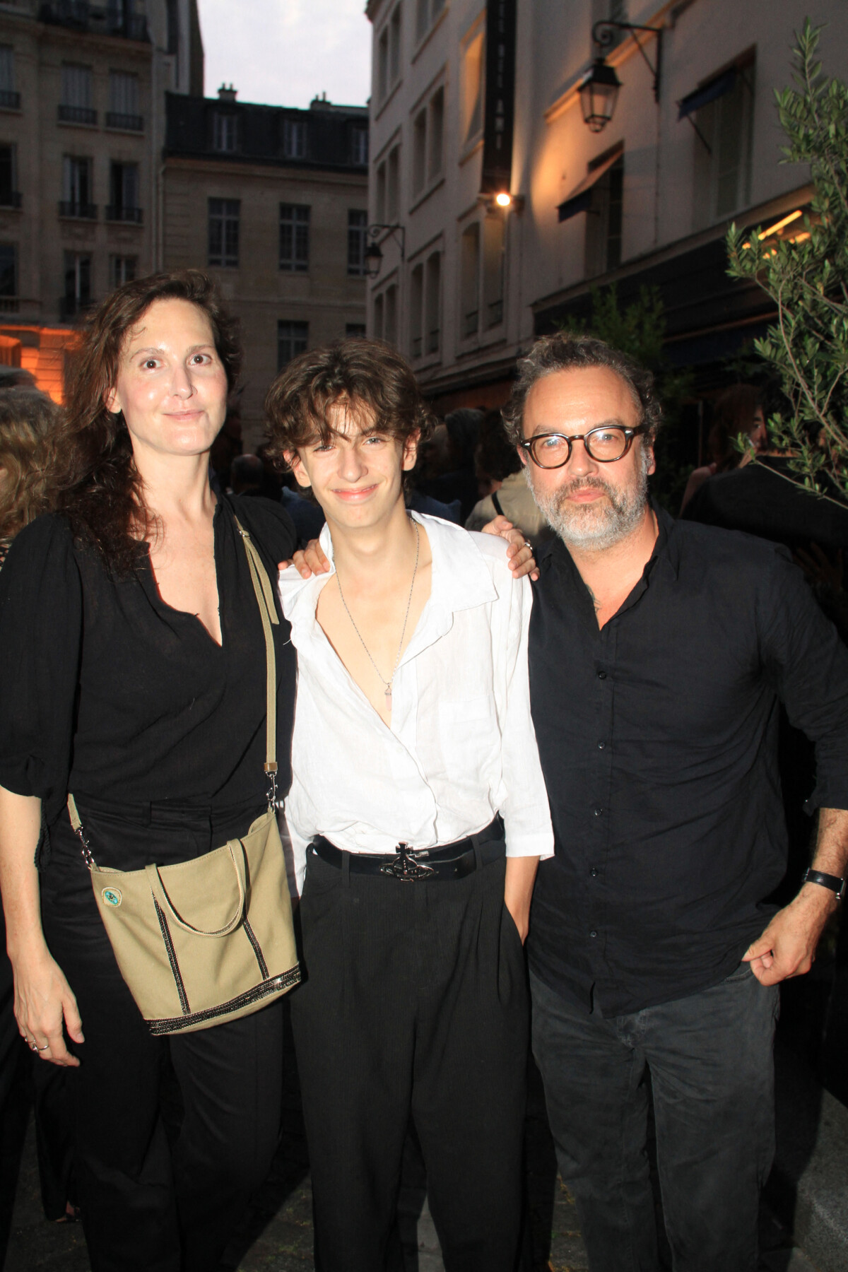 Photo : Exclusif - Patrick Mille, sa femme Justine Lévy - Projection du film "Les Secrets de la ...