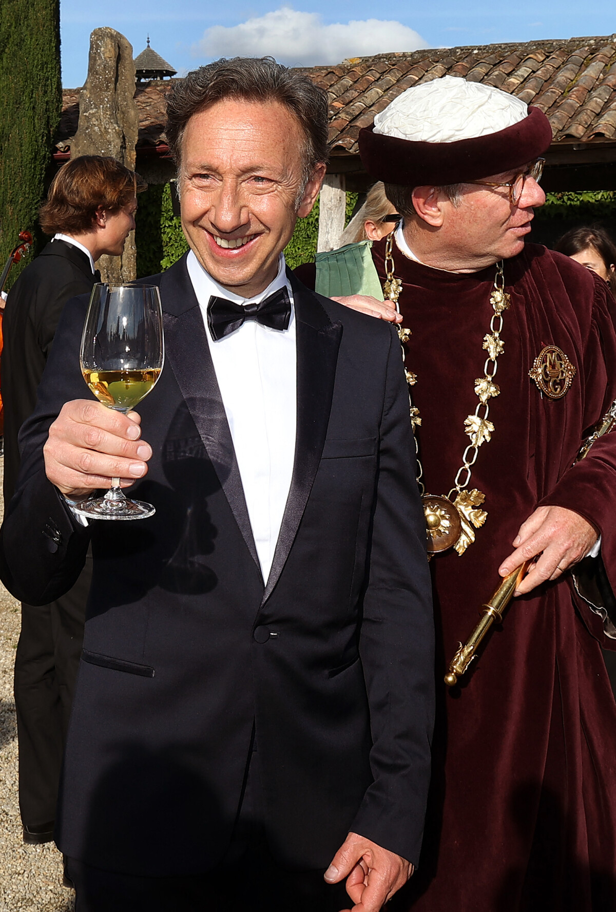 Photo : Stéphane Bern lors de la fête de la fleur et l'intronisation de ...