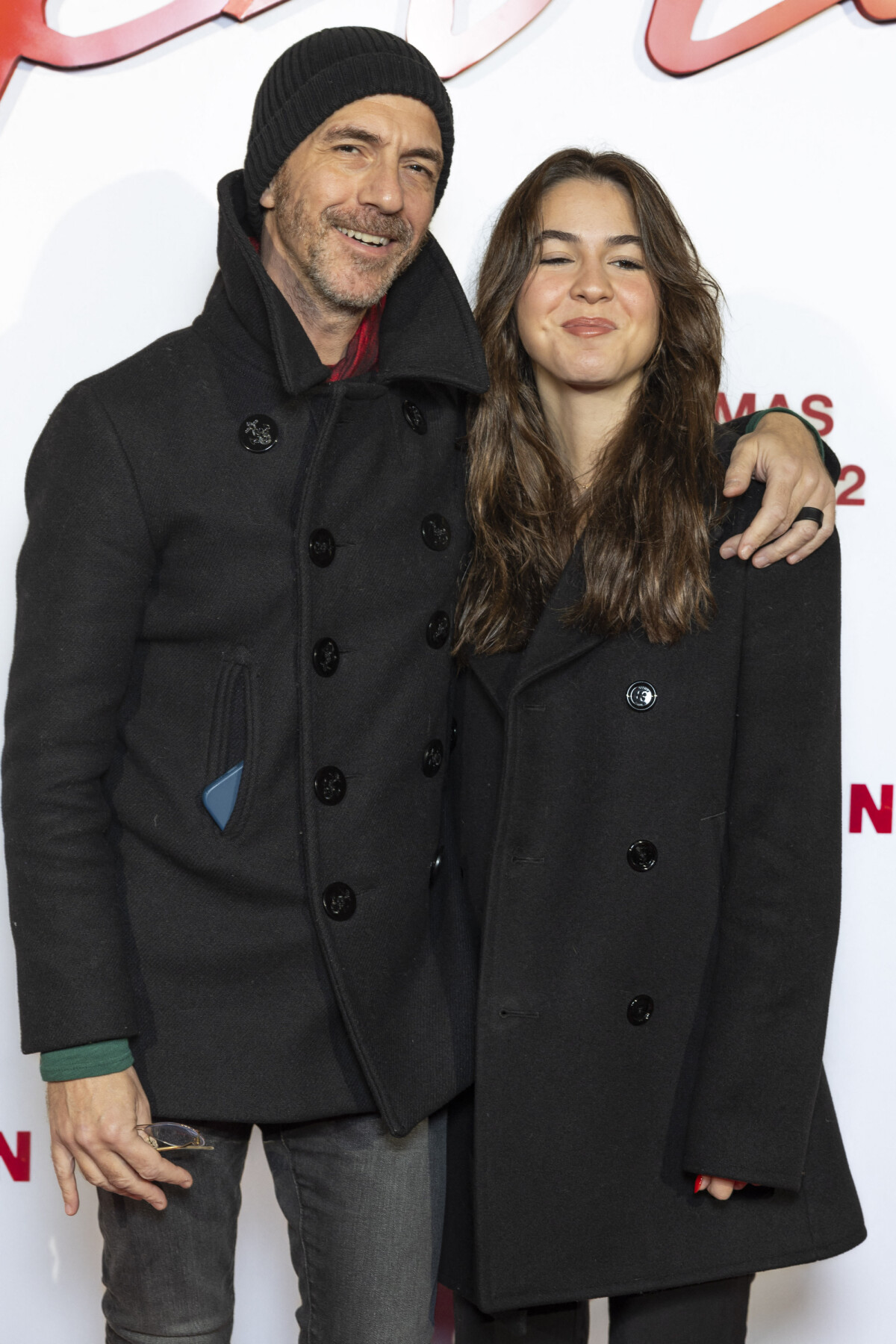 Photo : Calogero avec sa fille Nina - Avant-première mondiale du film ...