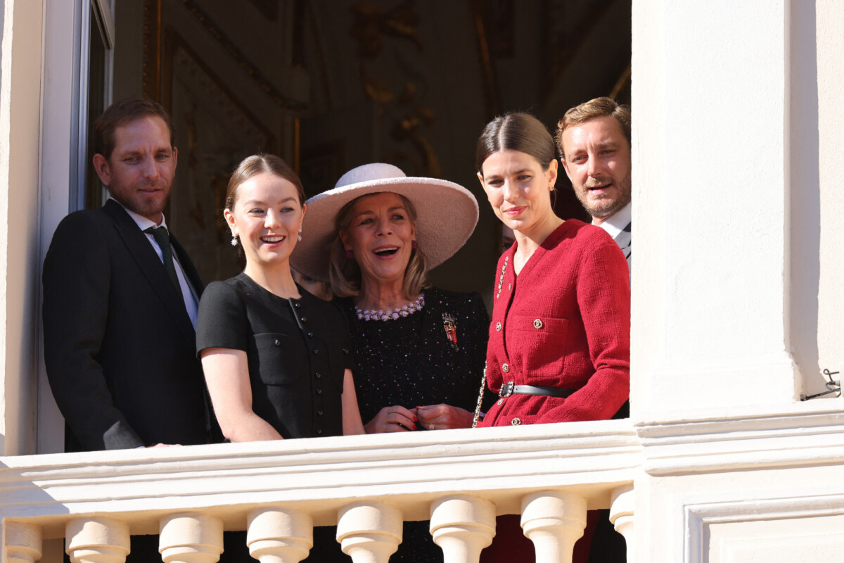 Photo : La princesse Caroline de Hanovre et ses enfants, Andrea ...