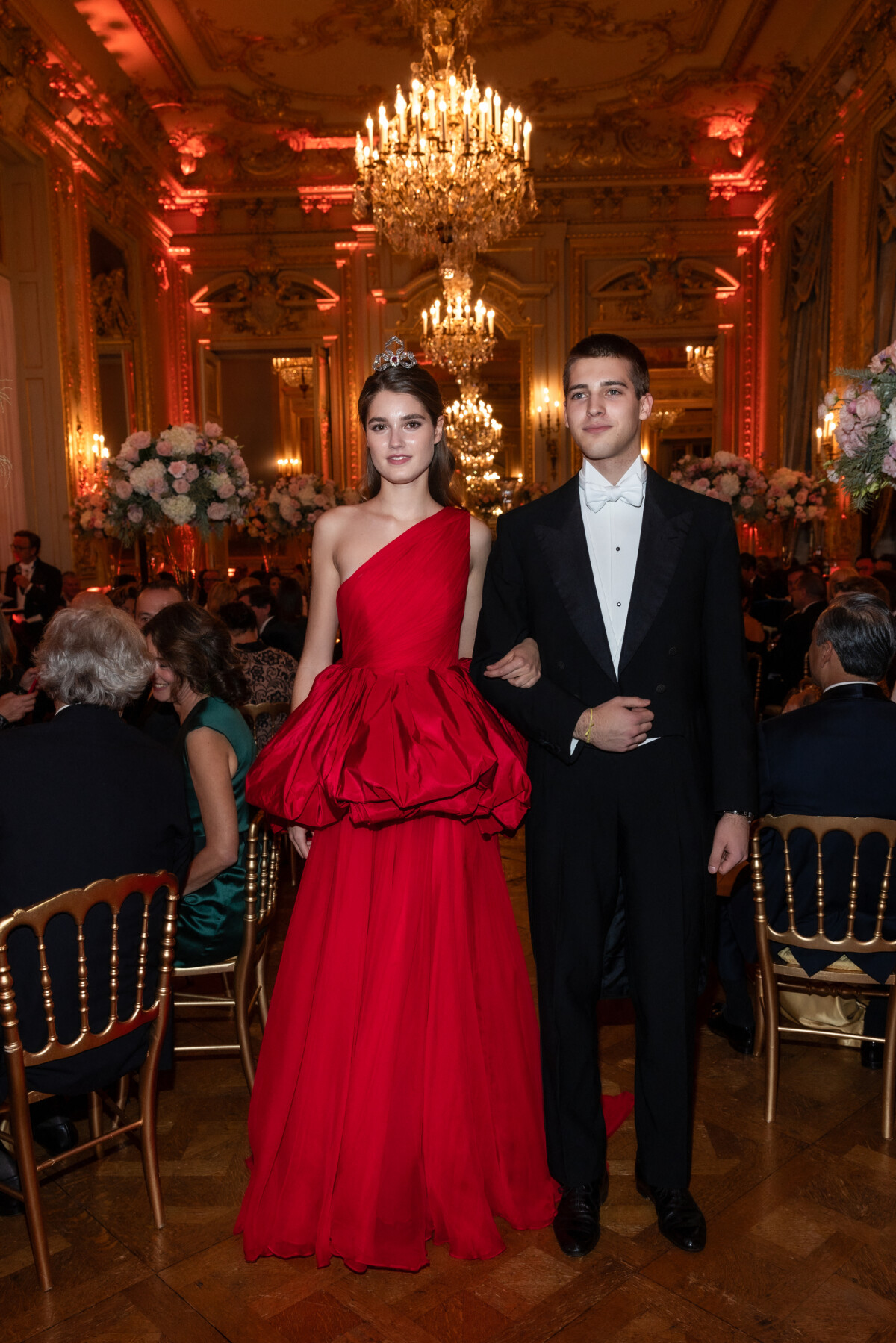 Photo : Exclusif - La marquise Barbara Berlingieri (robe Giambattista ...