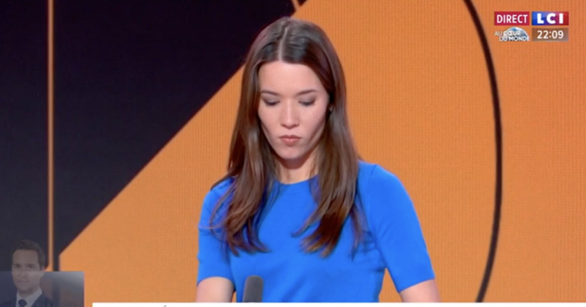 VIDEO Emilie Broussouloux vexée par une bourde en direct sur LCI : la ...