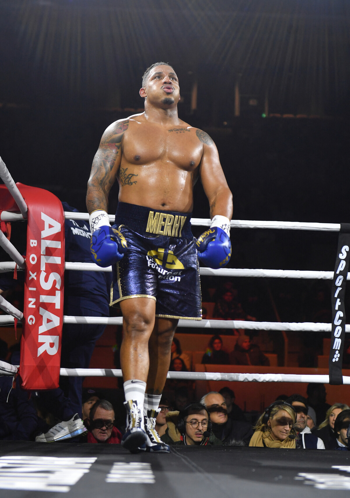 Photo : Ryad Merhy - Le boxeur français Tony Yoka s'incline face au ...