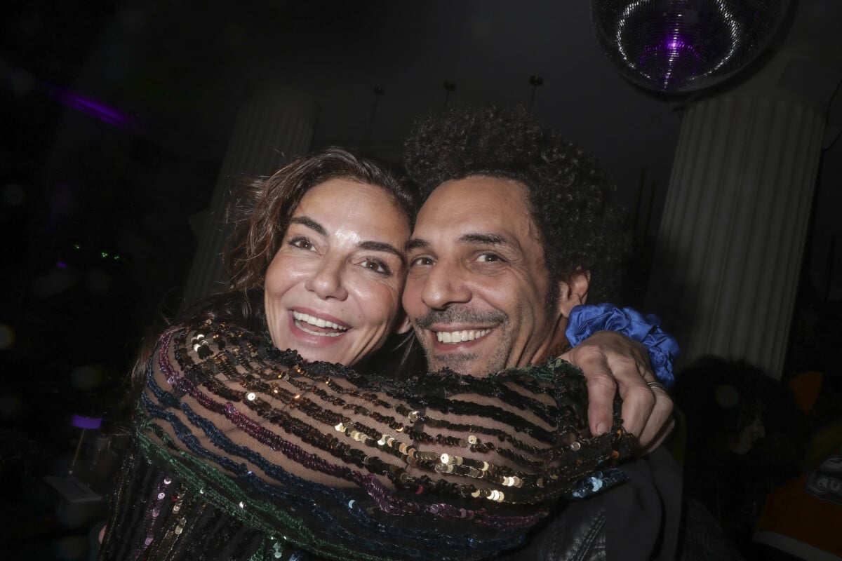 Photo : Tomer et Sandra Sisley ont participé à la troisième édition des Soirées Patins Exclusif ...