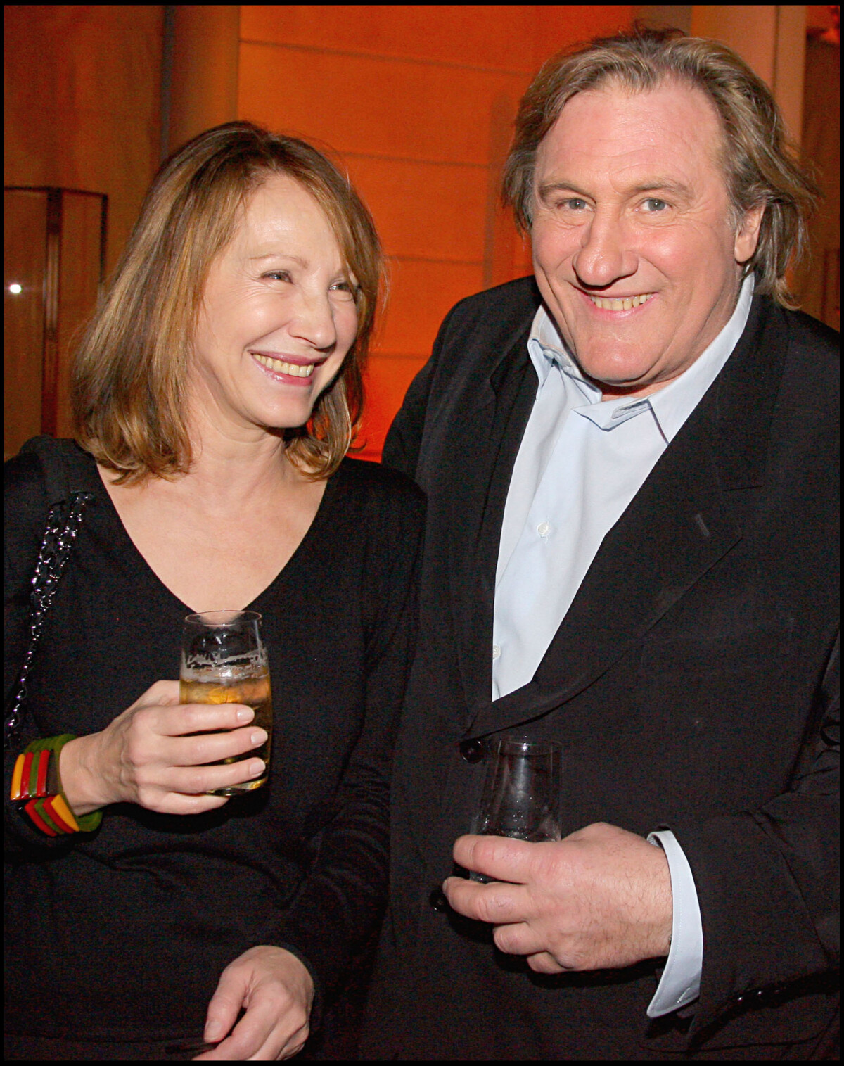 Photo : NATHALIE BAYE, GERARD DEPARDIEU - SOIREE SPECIALE CLAUDE ...