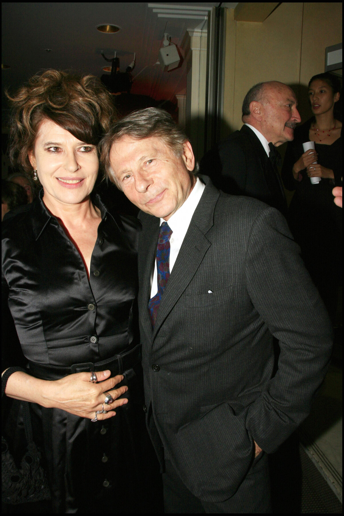 Photo : et Roman Polanski avec qui elle vient de tourner dans "The ...