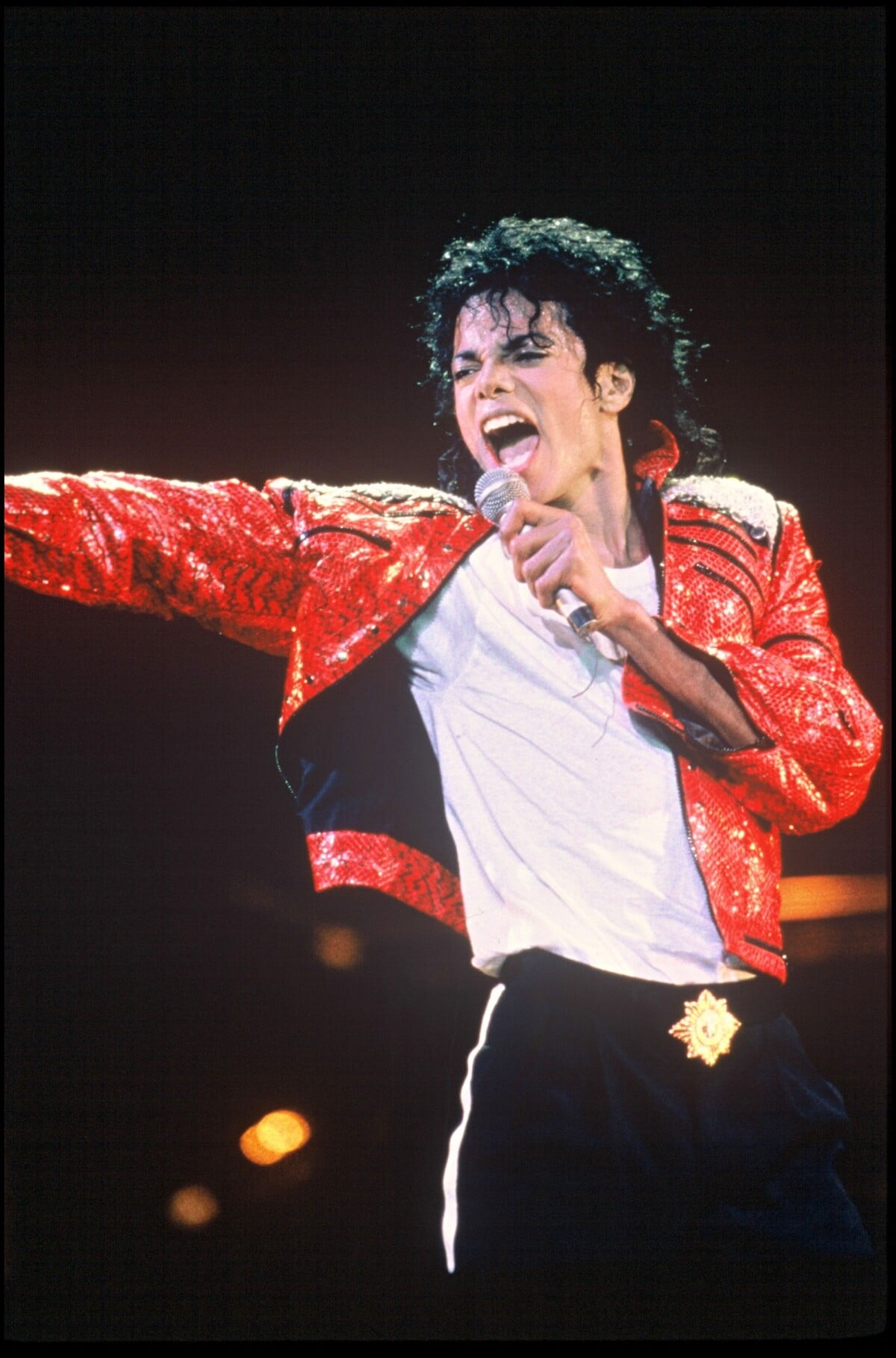Photo : Michael Jackson en 1988. - Purepeople