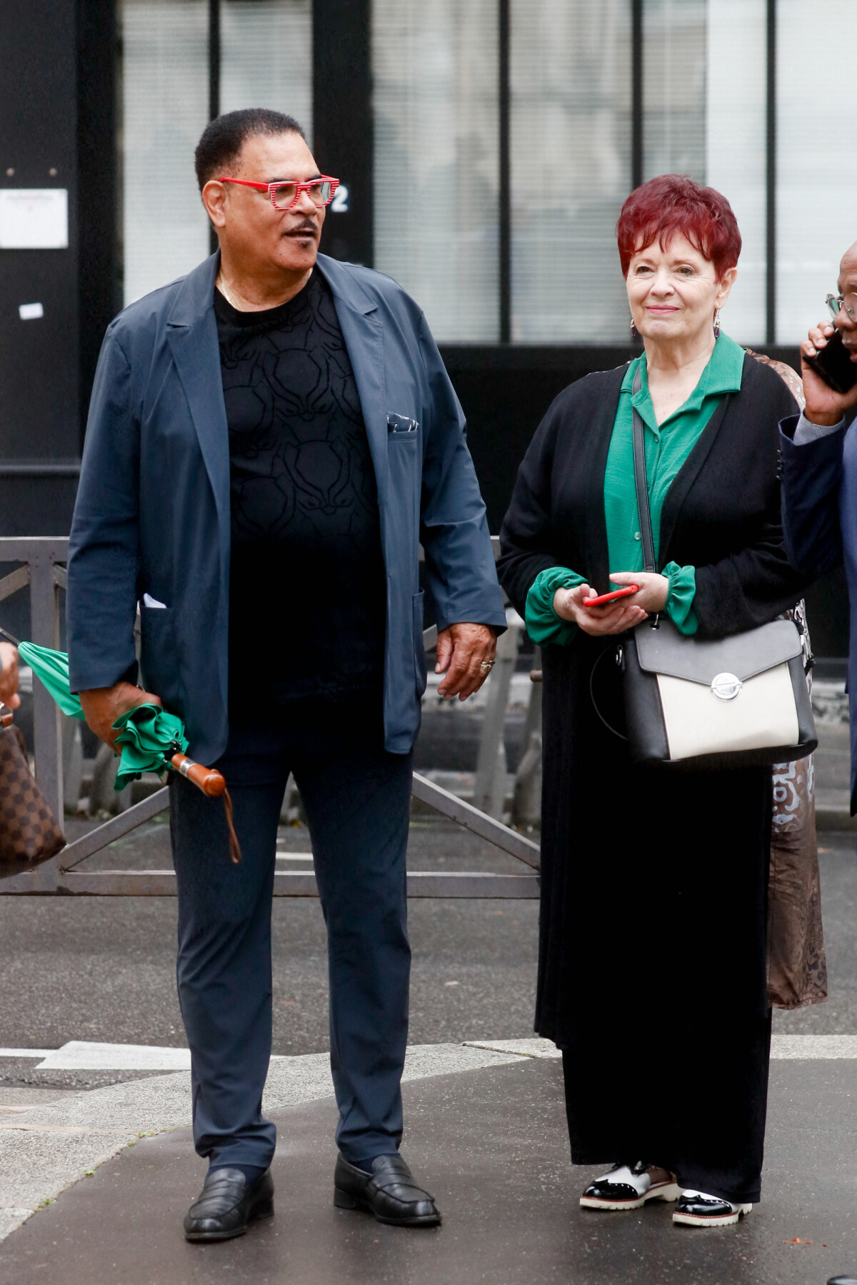 Photo : Fabienne Thibeault et son mari Christian Montagnac - Obsèques ...