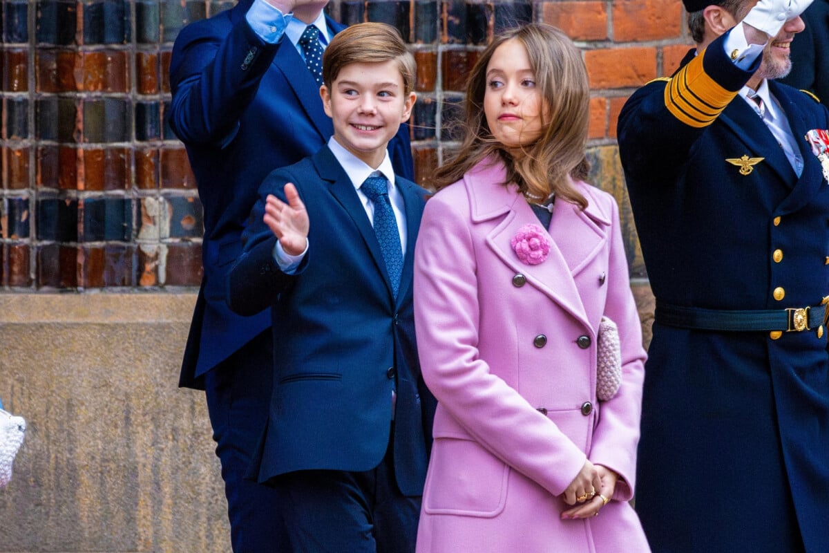 Photo : Le prince Vincent de Danemark, la princesse Josephine de Danemark - Aarhus, DENMARK ...