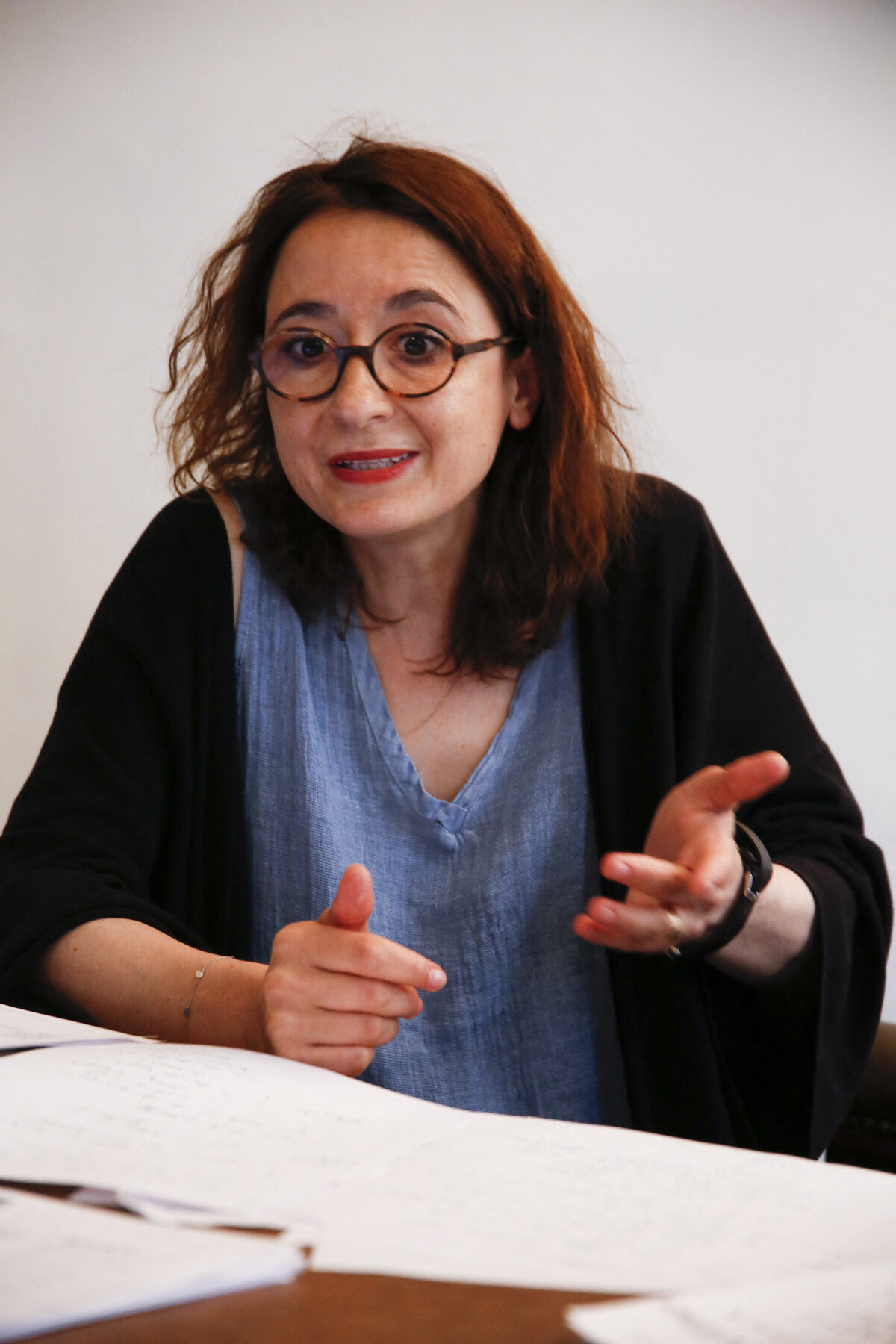 Photo : L'avocate de 50 ans est en couple et marié à un romancier Conference de presse de ...