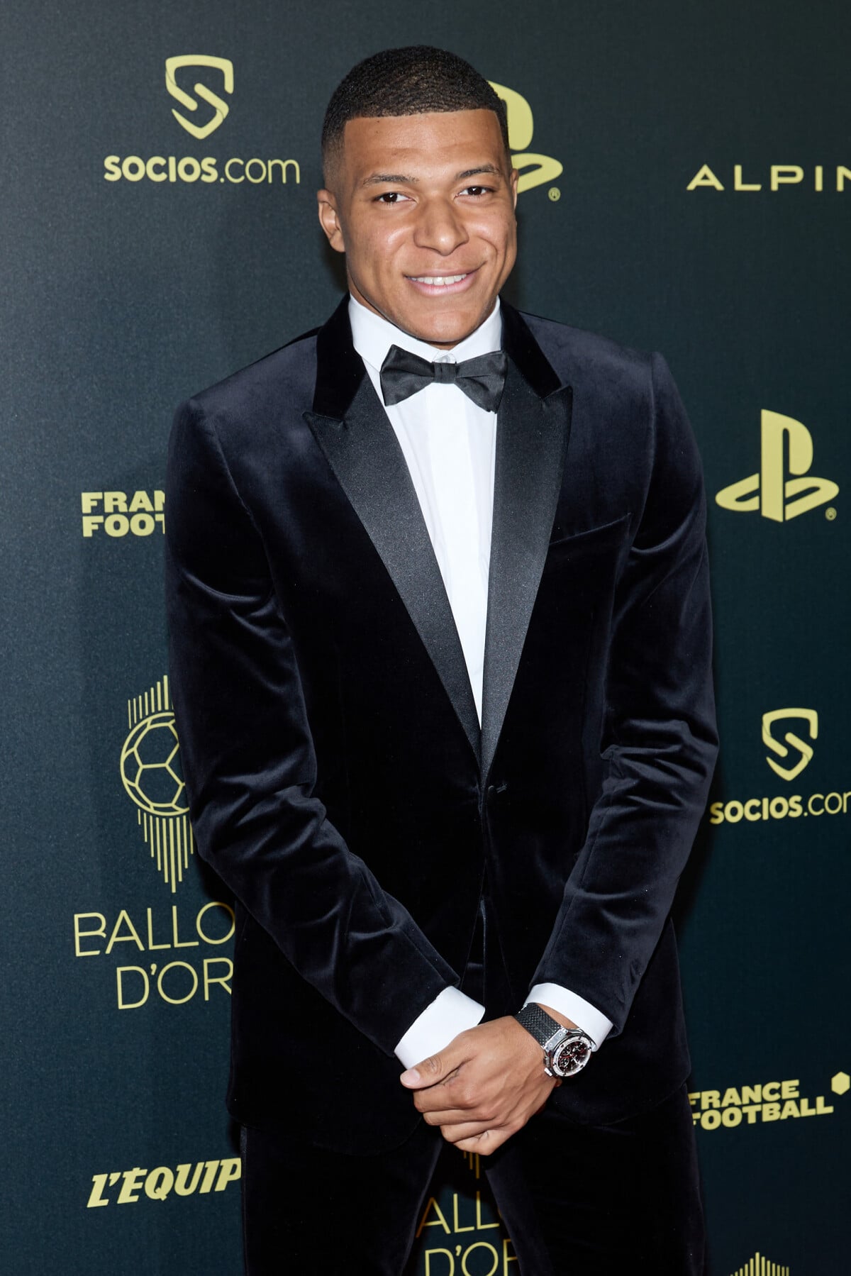 Photo : La promesse de Kylian Mbappé au PSG Kylian Mbappé - Photocall ...