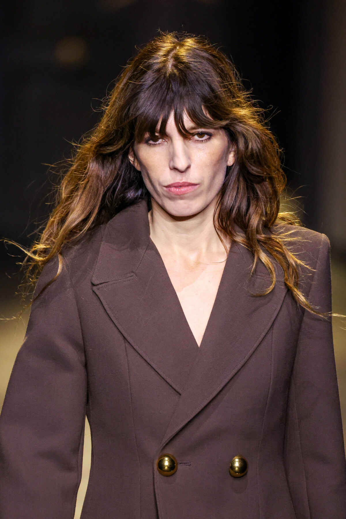 Photo : Lou Doillon au défilé Ami - Alexandre Mattiussi Collection ...
