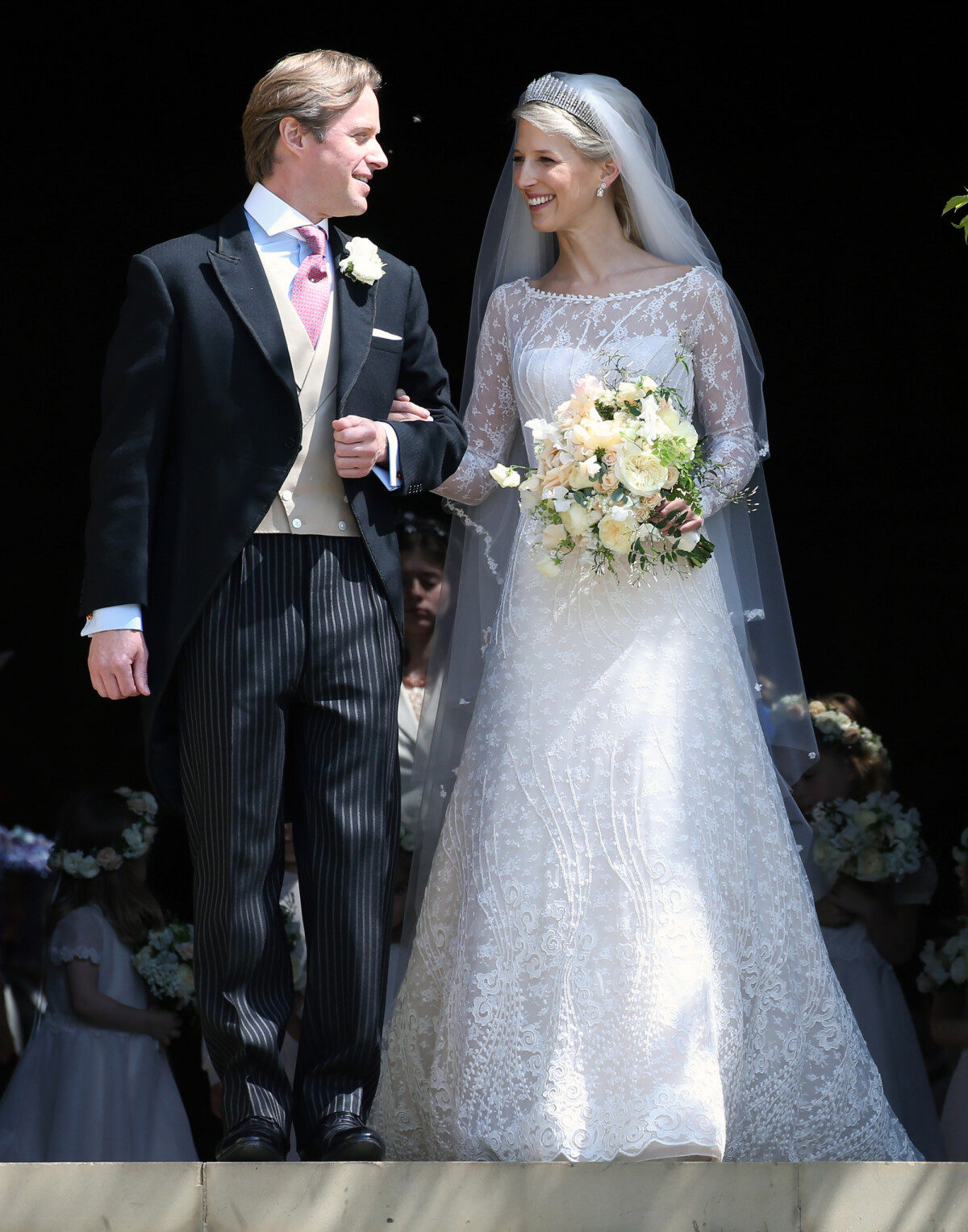 Photo : Lady Gabriella Windsor avec Thomas Kingston - - Mariage de Lady ...