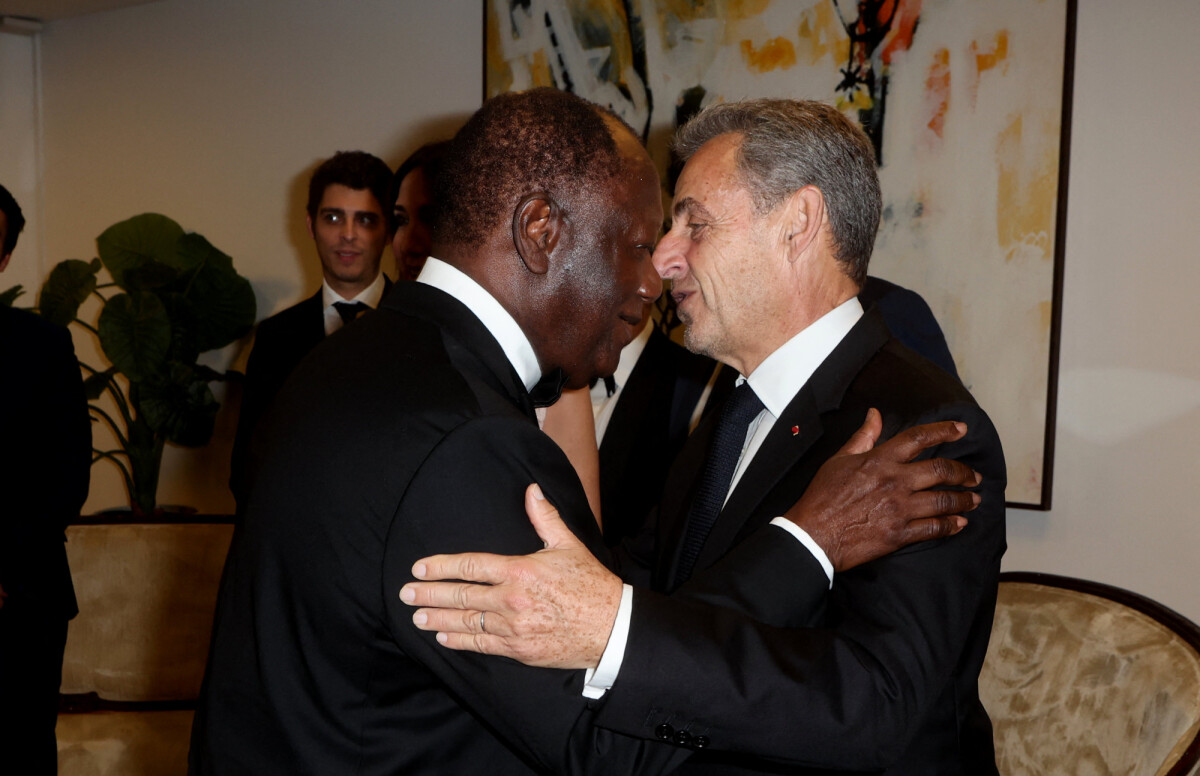 Photo : Exclusif - Alassane Ouattara, Président de la Côte d'Ivoire et ...