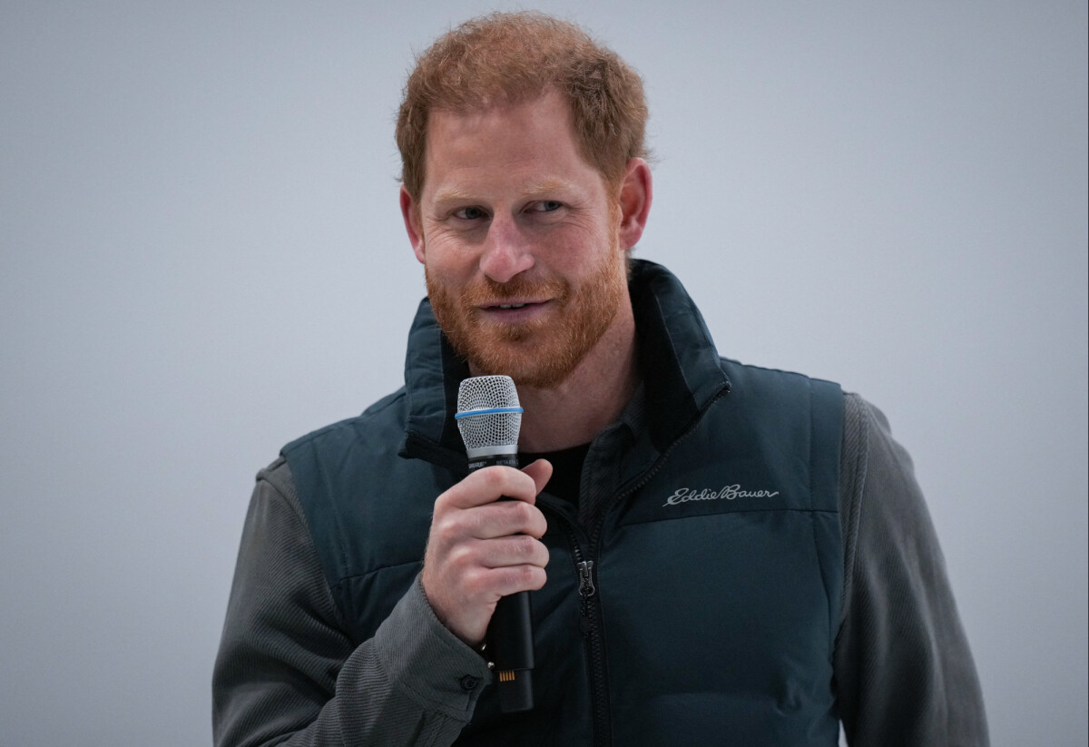 Photo : Le prince Harry, the Duke of Sussex, adresse un message au ...