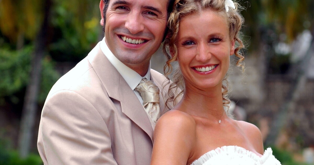 Alexandra Lamy et Jean Dujardin se sont mariés à Anduze, l'histoire ...