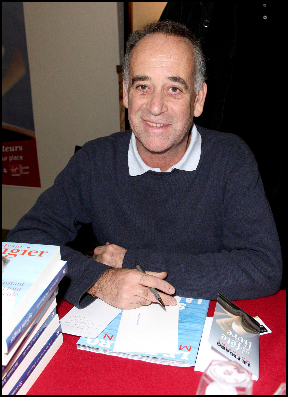 Photo : Archive - Sylvain Augier - Fête du livre Figaro au Palais ...