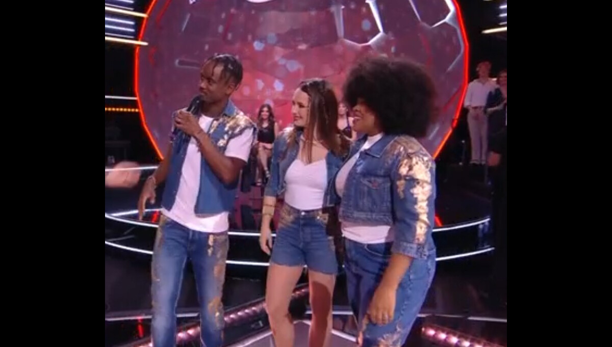 Photo : Black M, Elsa Bois, Mel Charlot - Danse avec les Stars 2024 ...