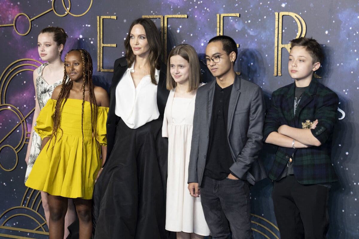 Photo Shiloh Jolie Pitt Zahara Jolie Pitt Angelina Jolie Vivienne
