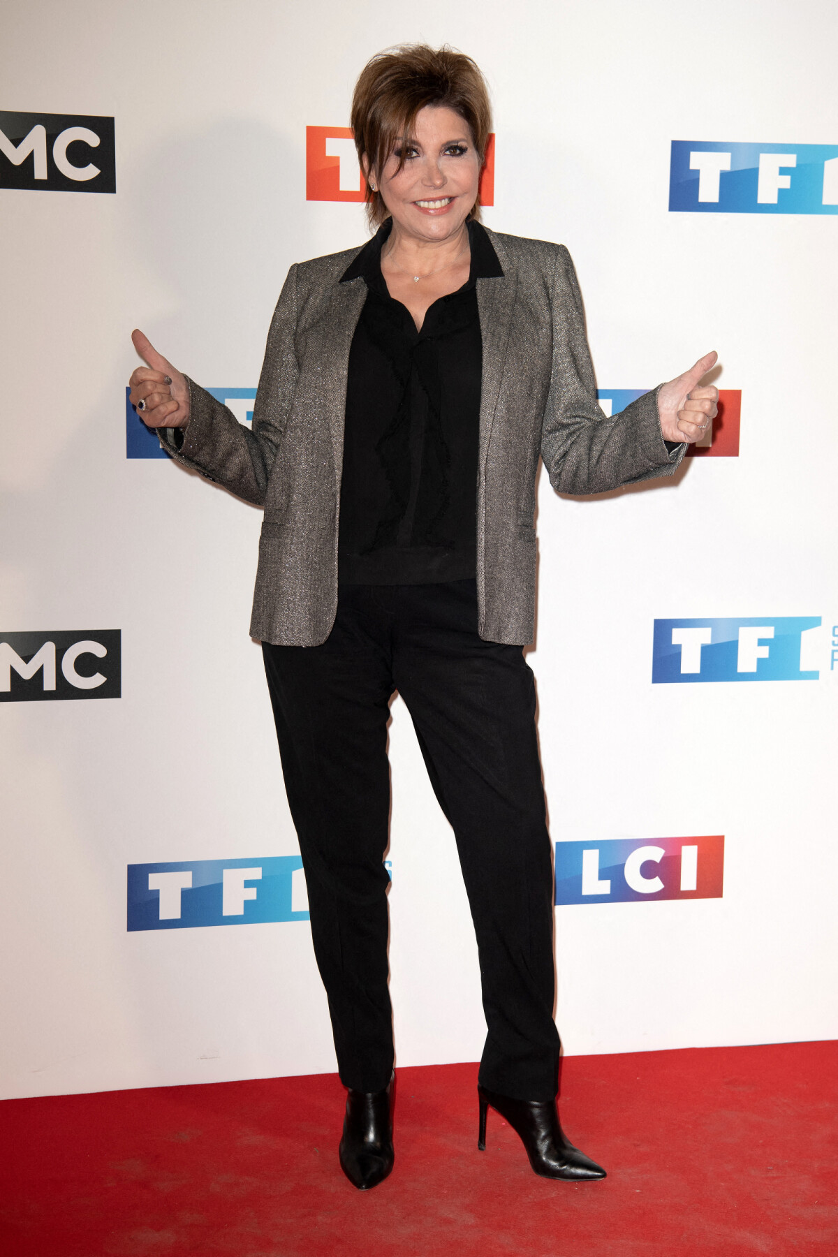 Photo : Liane Foly assiste au photocall du Groupe TF1 au Palais de ...